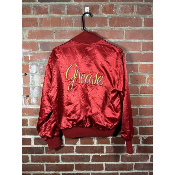 Unbranded | Jackets & Coats | Vintage Grease Musical Danny Satin Bomber ...